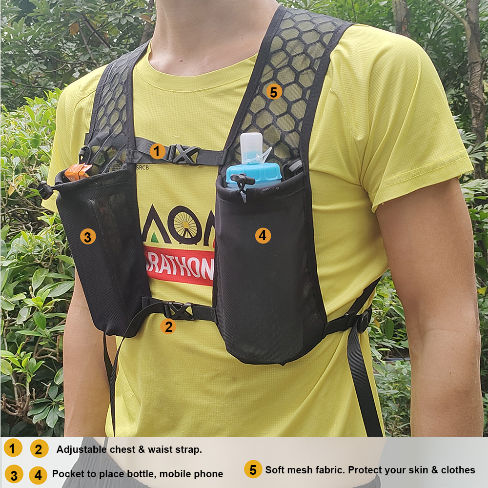 ULTRA-TRI Hydration Running Backpack Lightweight Trail Run Cycling Bag ...