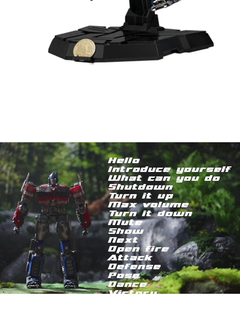 Robosen Optimus Prime Robot "Limited Edition" . intelligent robot ...