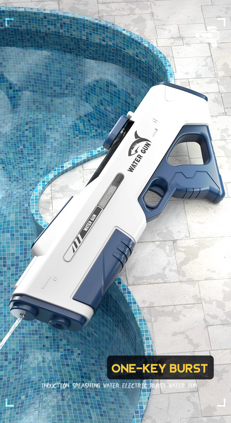 Intelligent Electric Water Gun Fully Automatic Water Absorption Toy ...