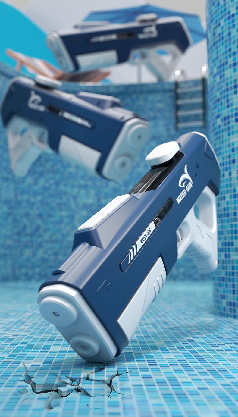 Intelligent Electric Water Gun Fully Automatic Water Absorption Toy ...