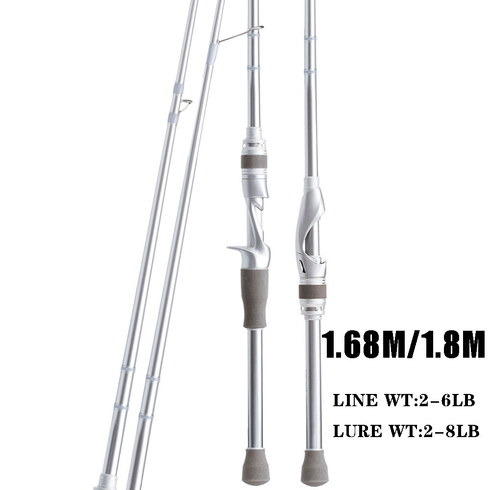 1.68M/1.8M UL+ Action Flexible Fishing Rod 2-6LB/2-8G Full Soid Carbon ...