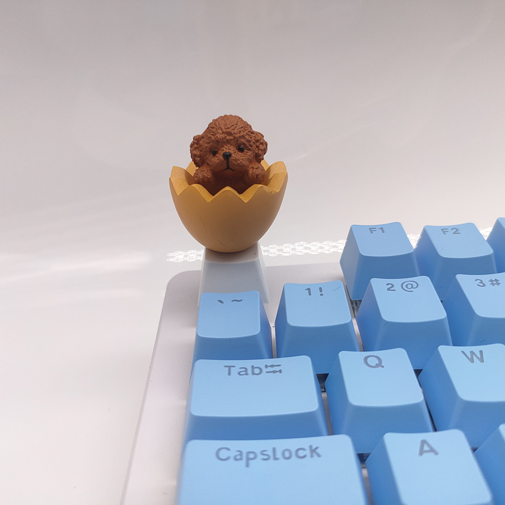 Dog Teddy dog key cap Personality anime Kawaii cartoon custom cute ...