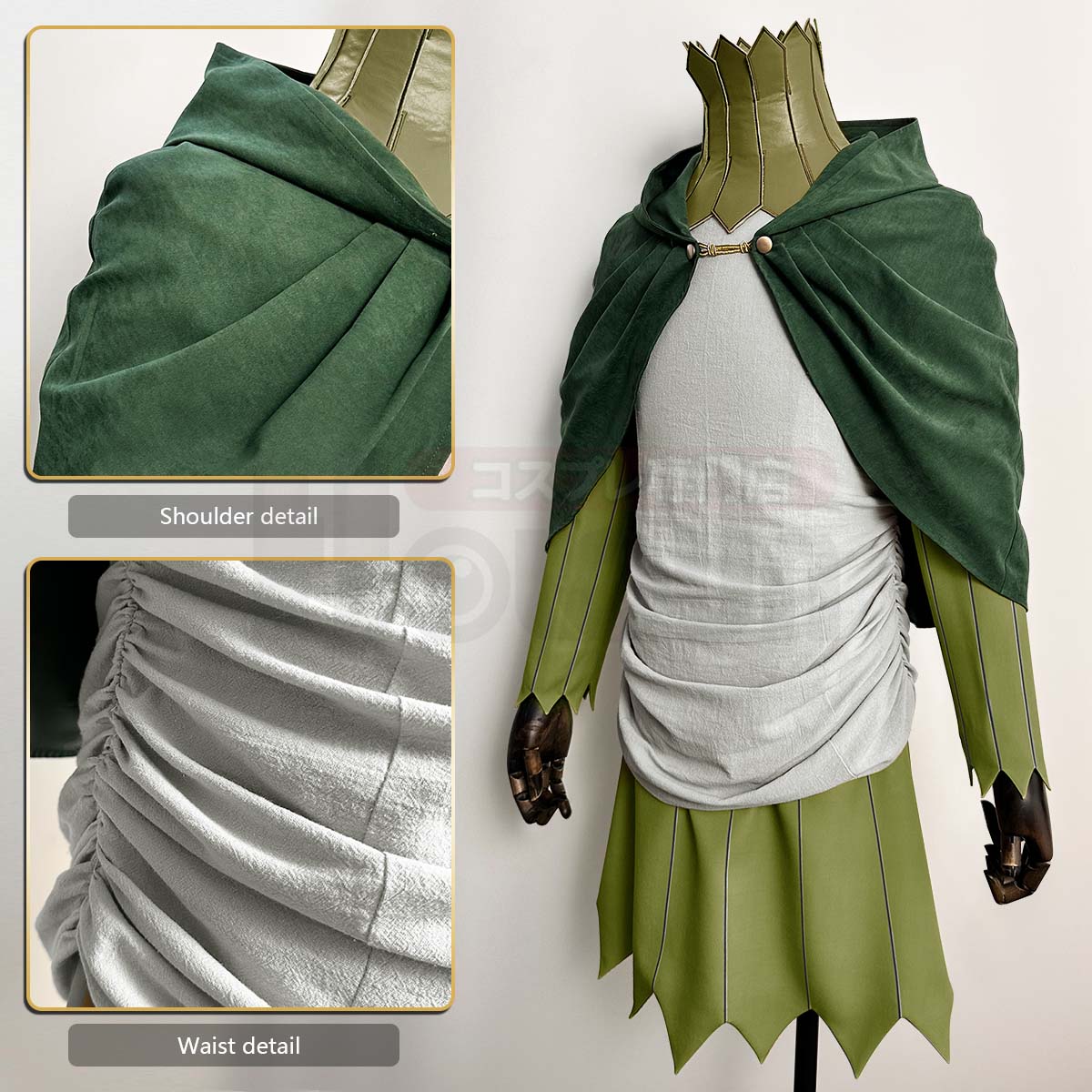 HOLOUN Delicious in Dungeon Cosplay Costume Mithrun Manga Anime Dress ...