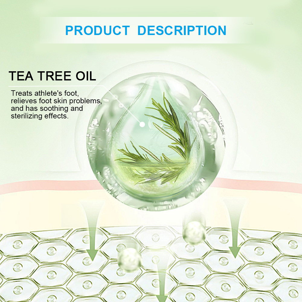 Tea Trea Oil Foot Tinea Pedis Treatment Cream Treat Beriberi Ointment ...