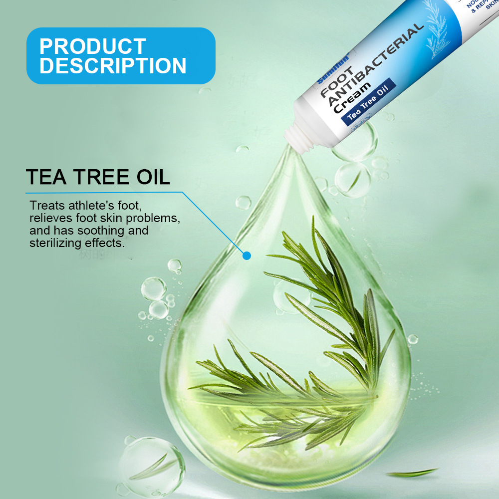 Tea Trea Oil Foot Tinea Pedis Treatment Cream Treat Beriberi Ointment ...