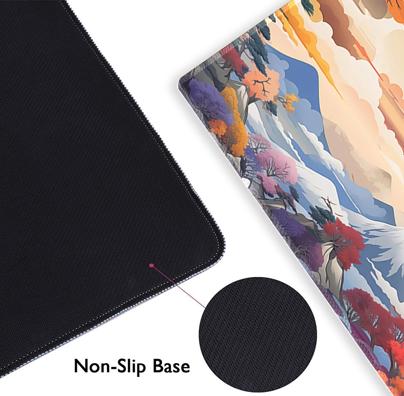 Mount Fuji in Japan Mousepad Extended Mousepad Large Gaming Mousepad ...
