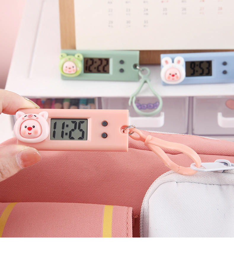 Mini Portable Electronic Clock Digital Time Display Clocks Student ...