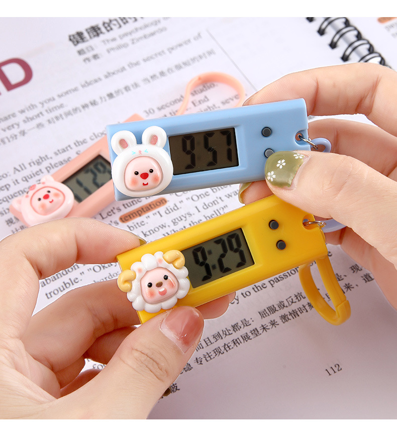 Mini Portable Electronic Clock Digital Time Display Clocks Student ...