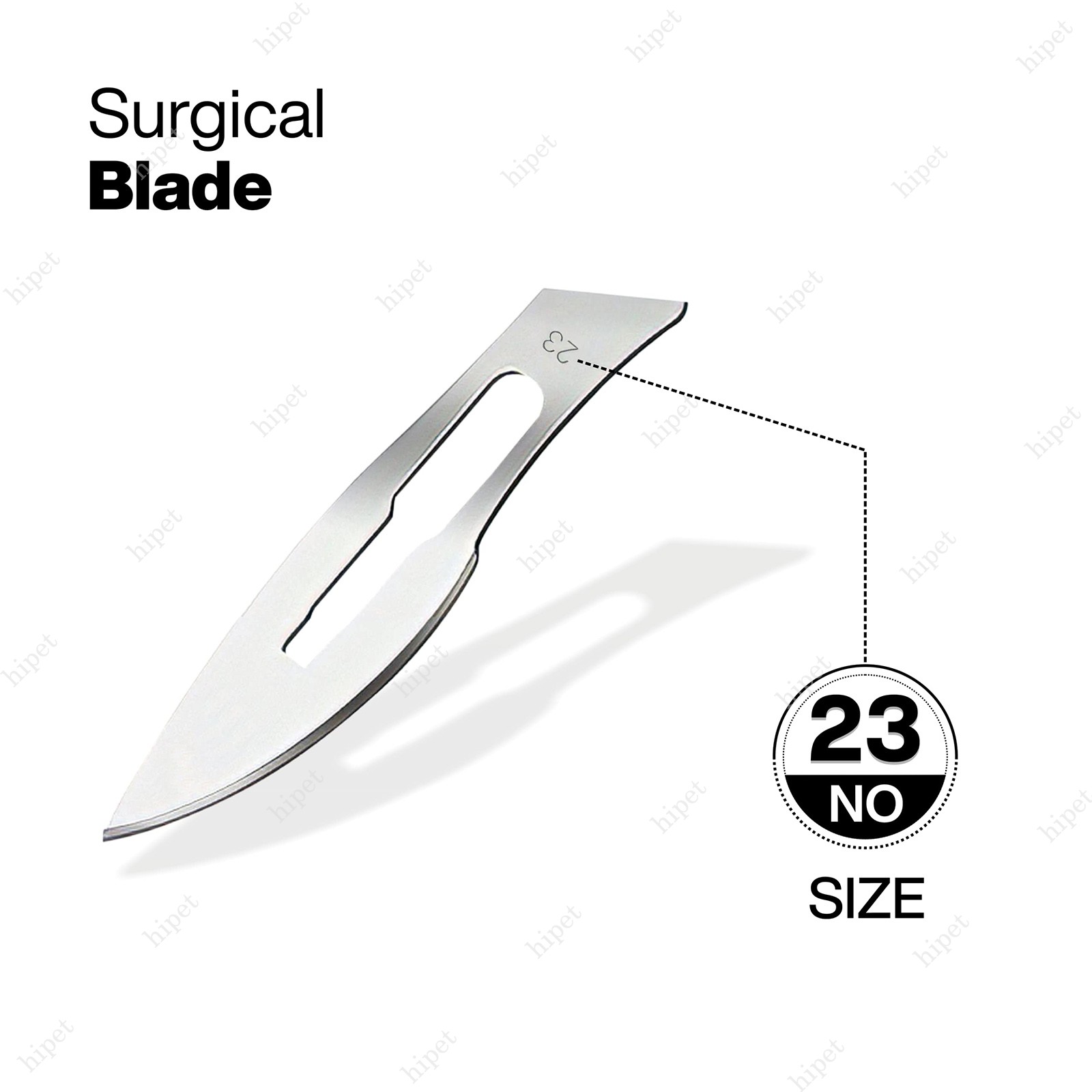 10 Pcs 23# Sterile scalpel blades with 3# Handle for Paper Cutting ...