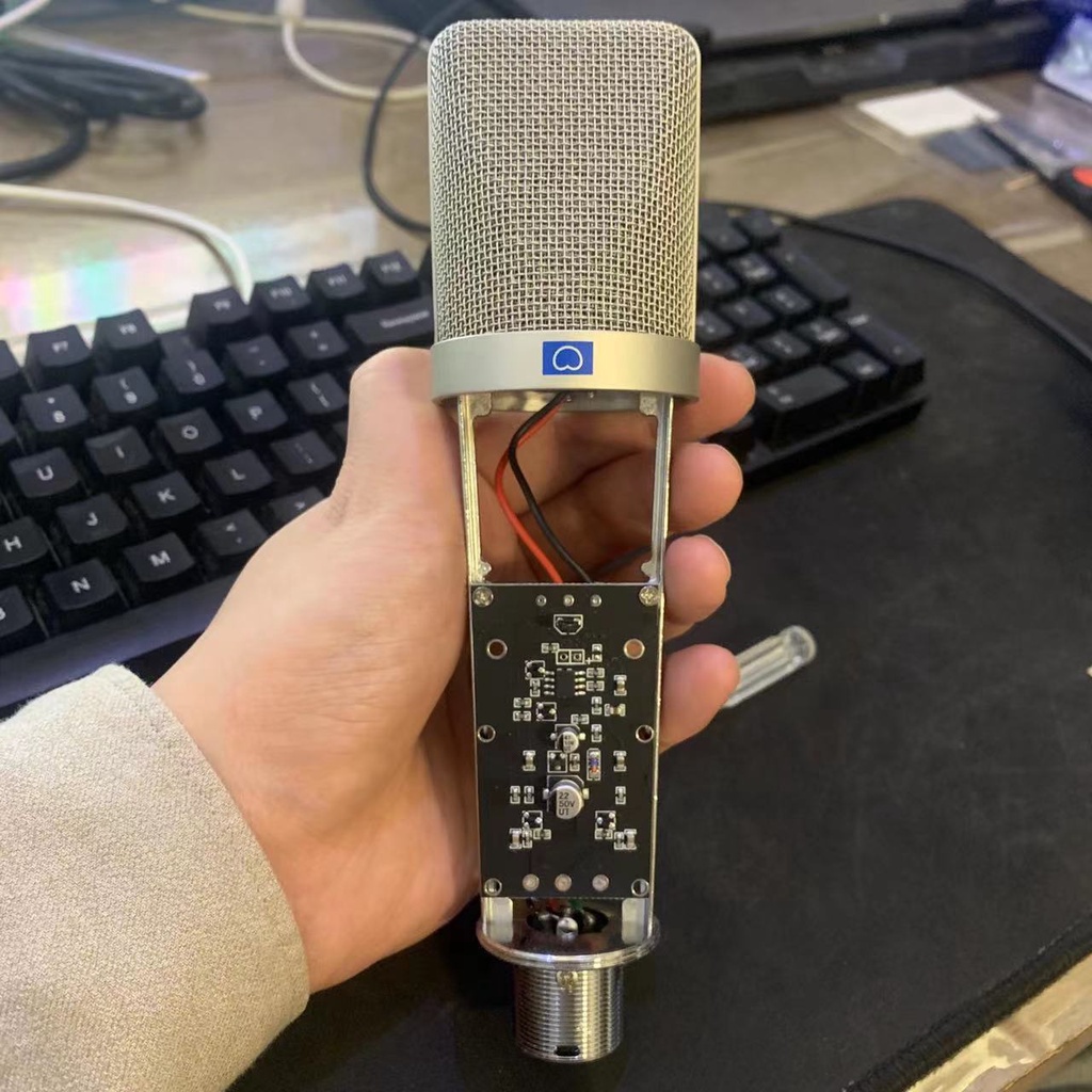 TyneHay U87+V8S Professional Condenser Microphone Kit with V8S Sound ...