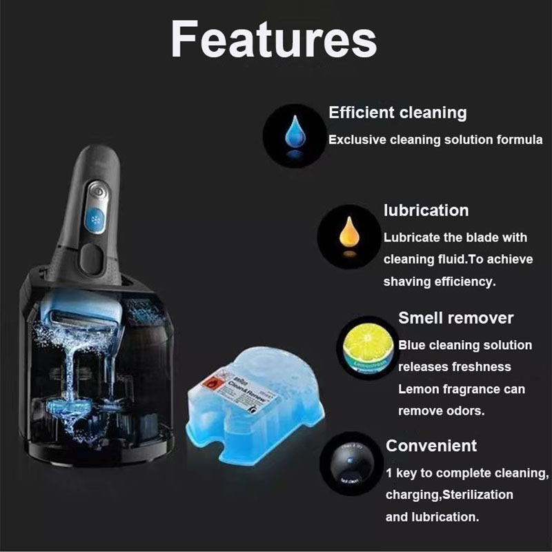 Braun Shaver Cleaning Renew Cartridge for Braun Shaver with Automatic ...