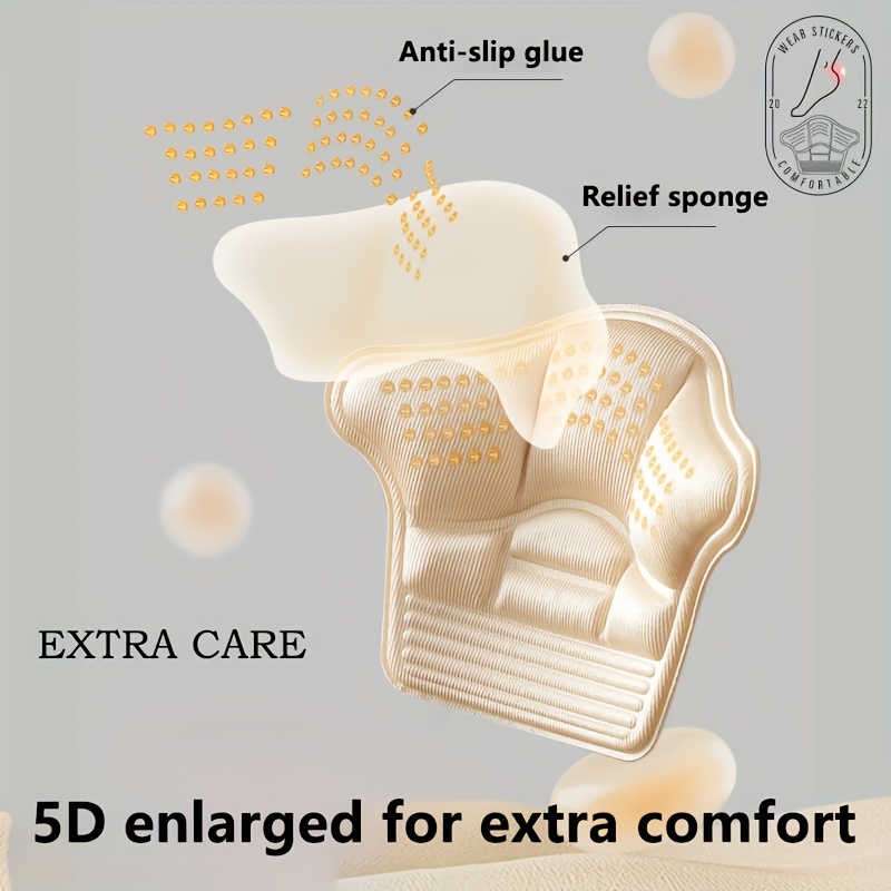 1 Pair Innovative Heel Cushion Stickers – Protect Your Feet with Anti ...
