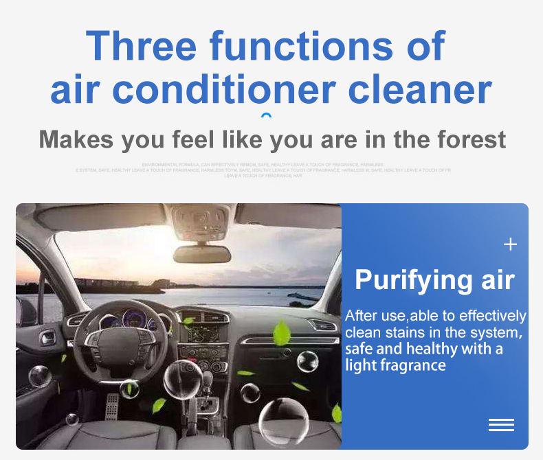 Car aircon Cleaner Spray air conditioner disinfectantspray Home Air ...