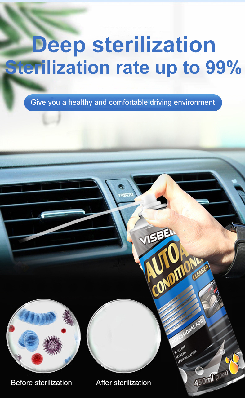Car aircon Cleaner Spray air conditioner disinfectantspray Home Air ...