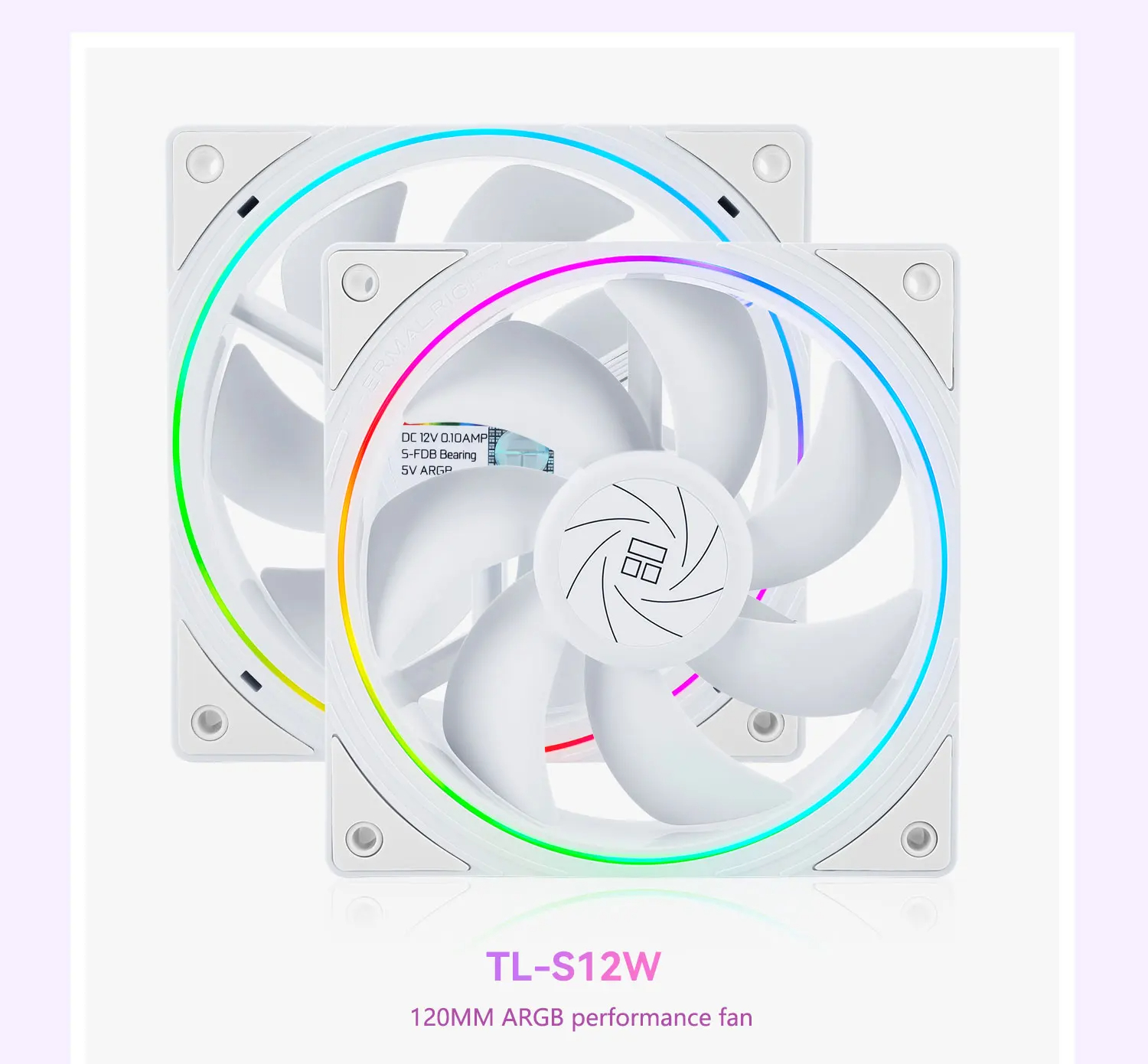Thermalright TL-S12 CPU Fan 12cm Case Fan Comes with ARGB Lighting ...