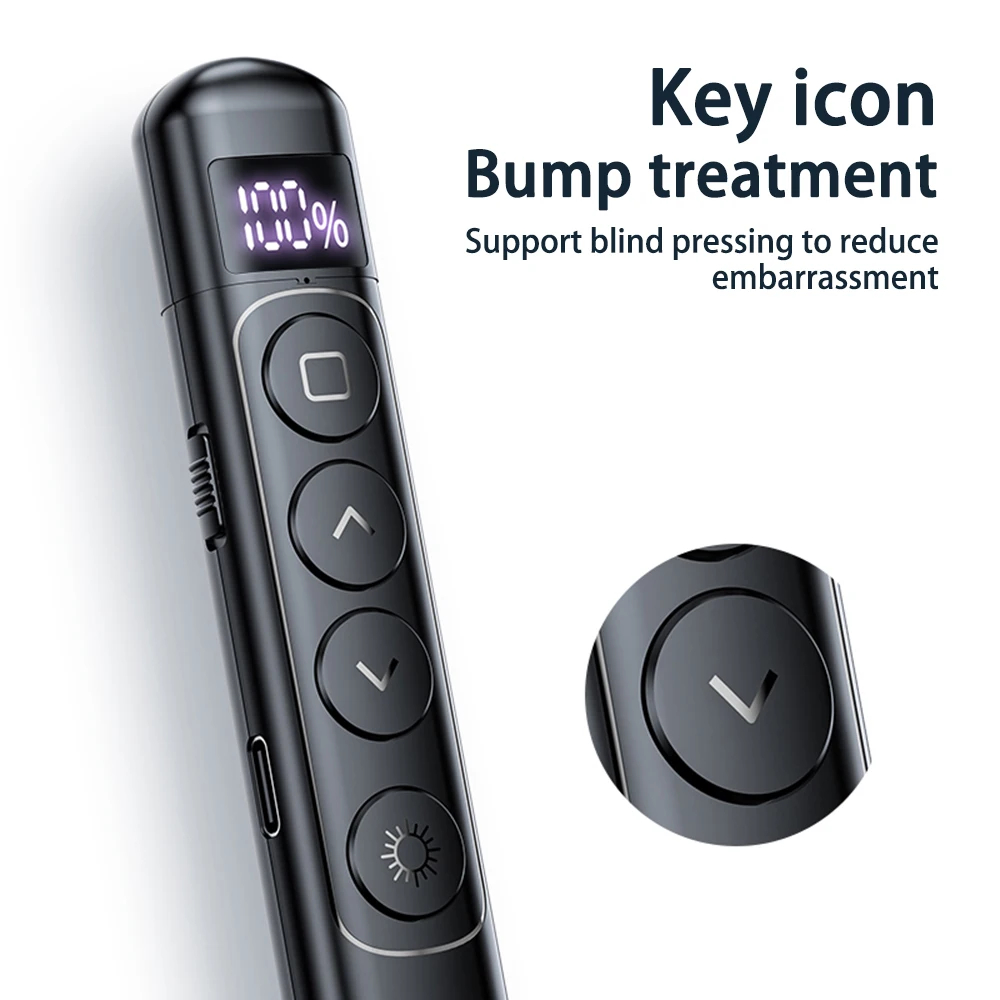 Presentation Clicker 2.4GHz Wireless Presenter Remote PPT Clicker for ... Presentation Clicker 2.4GHz Wireless Presenter Remote PPT Clicker for ...