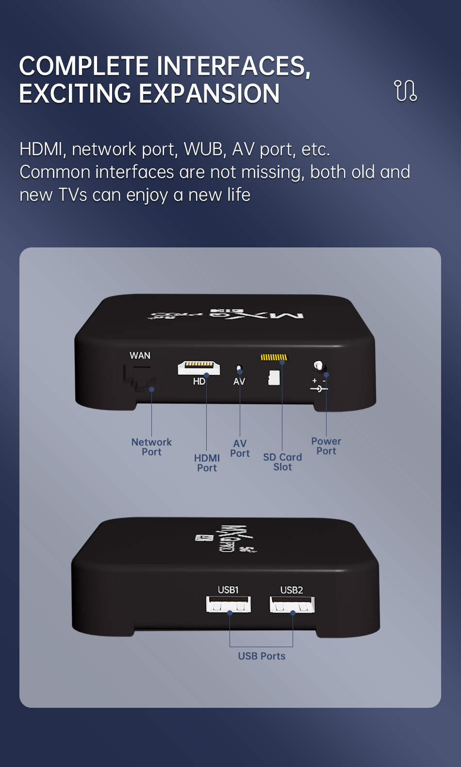 Odscn 2025 NEW MXQ Pro 4K HD TV Box 2.4G/5G WiFi Connection MaliG31 CPU ...