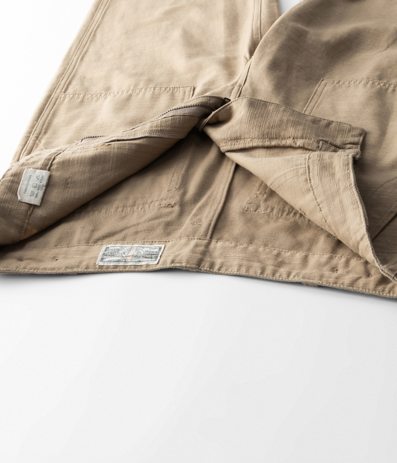 OKONKWO American retro OG107 long pants workwear casual pants satin ...