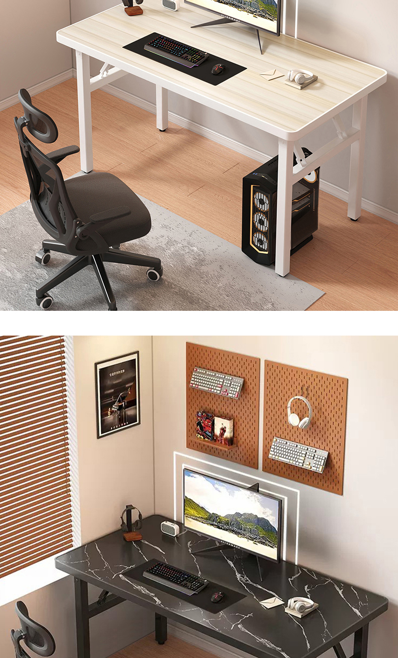 table 120CM Computer table Home foldable Study Desk Company Office ...