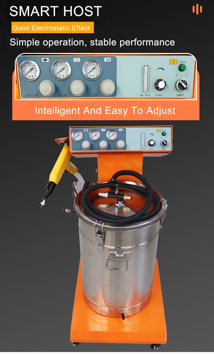 Timiben 45L Intelligent Powder Coating Machine Electrostatic Powder ...
