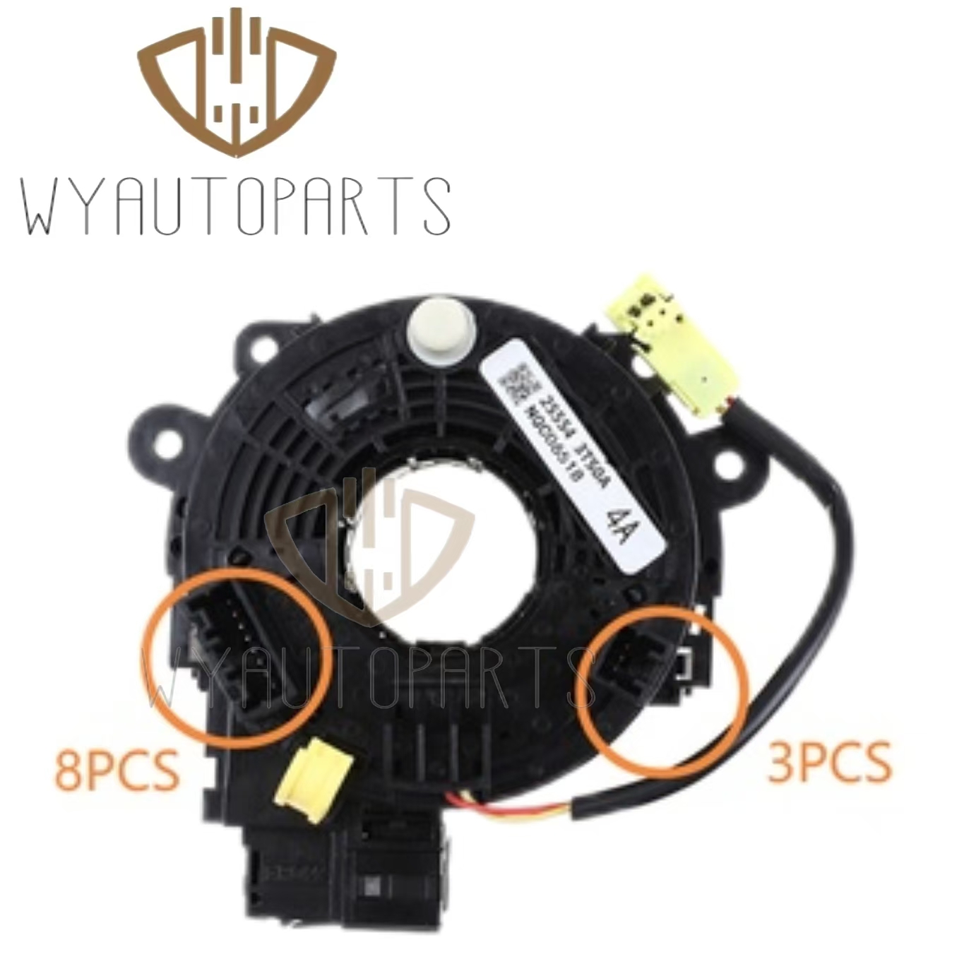 Spiral Cable Clock Spring For Nissan Terra Navara NP300 Murano Lannia ...