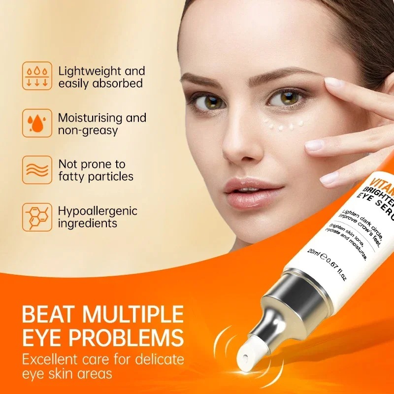 Eye Cream Anti Dark Circle Remove bags under eyes VC Whitening ...