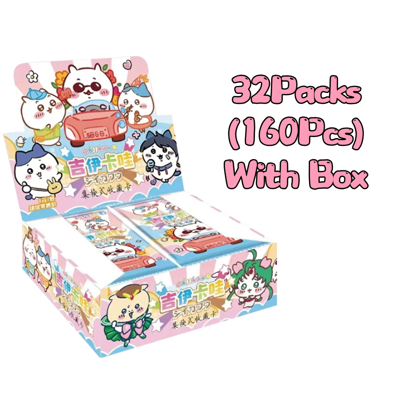 new Chiikawa collection cards whole box Usagi anime cards | Shopee ...