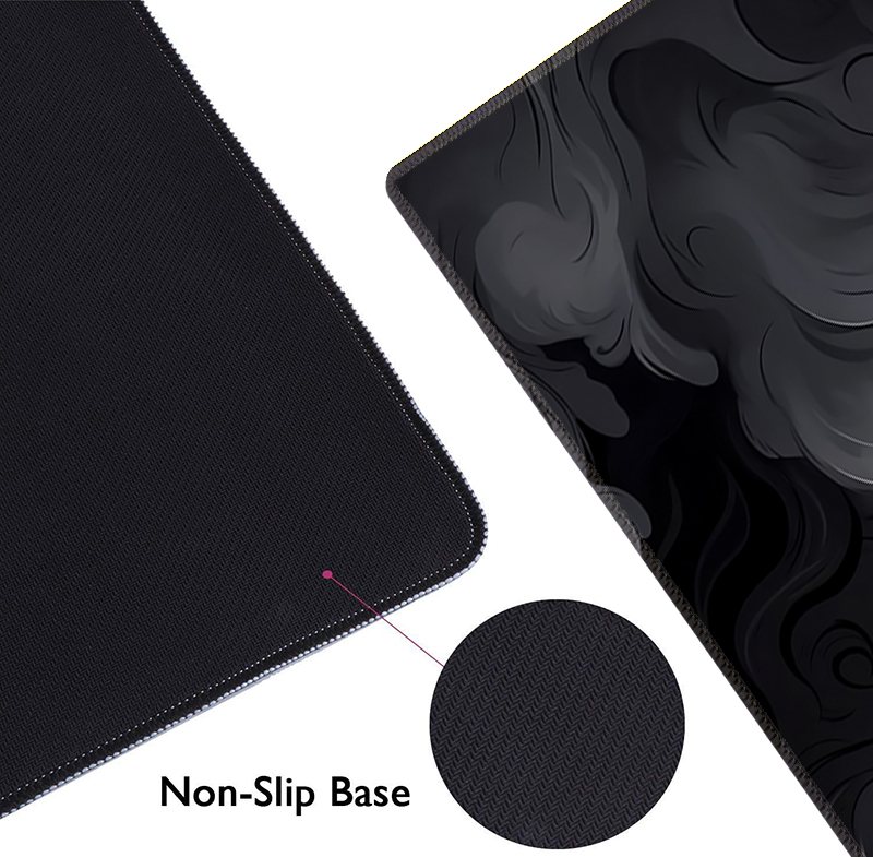 Cloud Mousepad Extended Mousepad Large Gaming Mousepad Stitched Edge ...