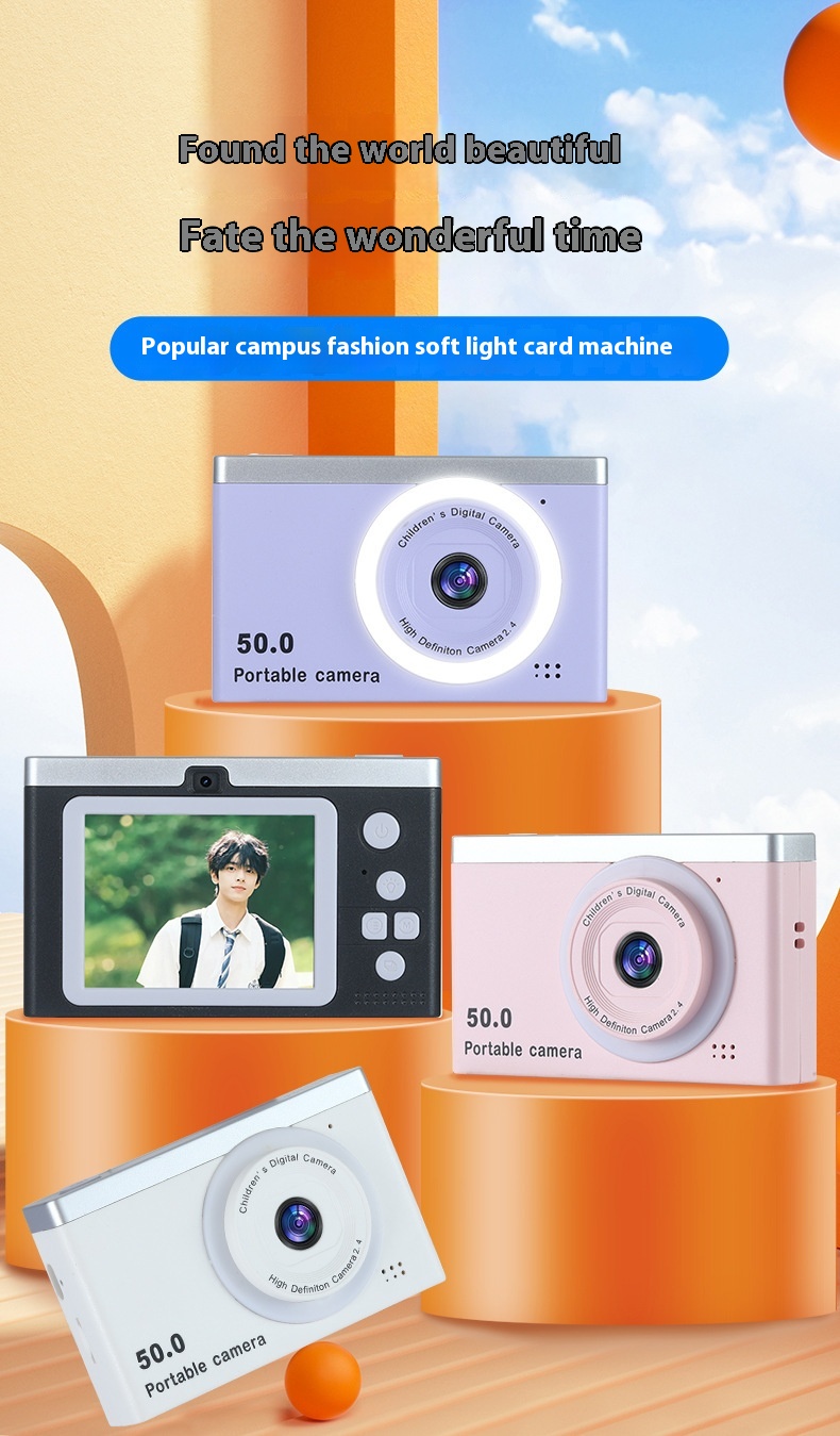 YMX M12 New CCD Style Camera Student Party Can Pass Mobile Phone Carry ...