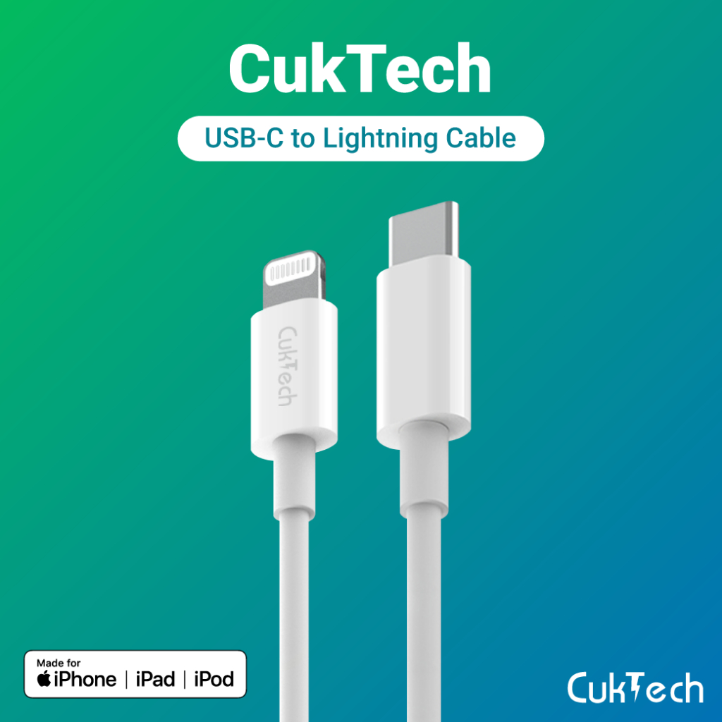 ZMI CukTech 18W/20W KLC-5497 Type-C to L Data Cable (1 meter) | Shopee ...