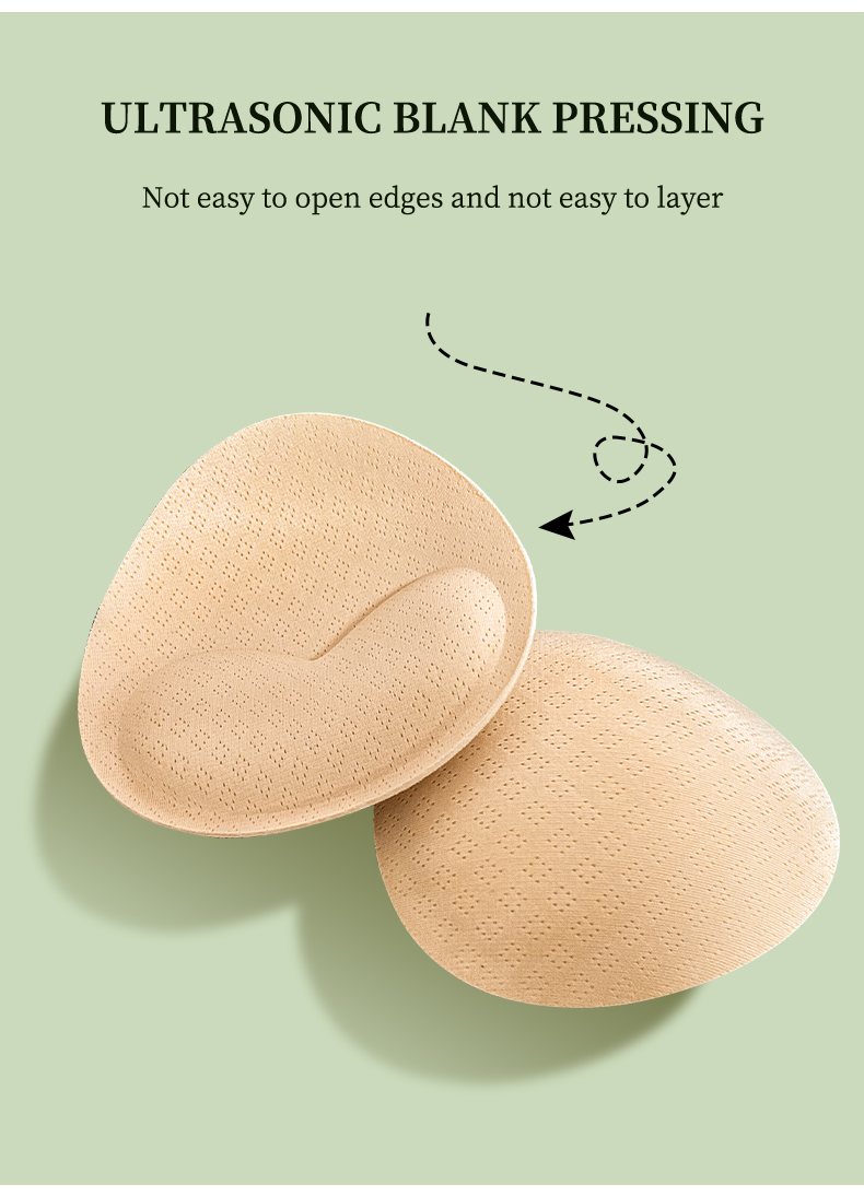 1/2 Pairs Replaceable Triangle Chest Pads Comfortable Breathable Plug ...