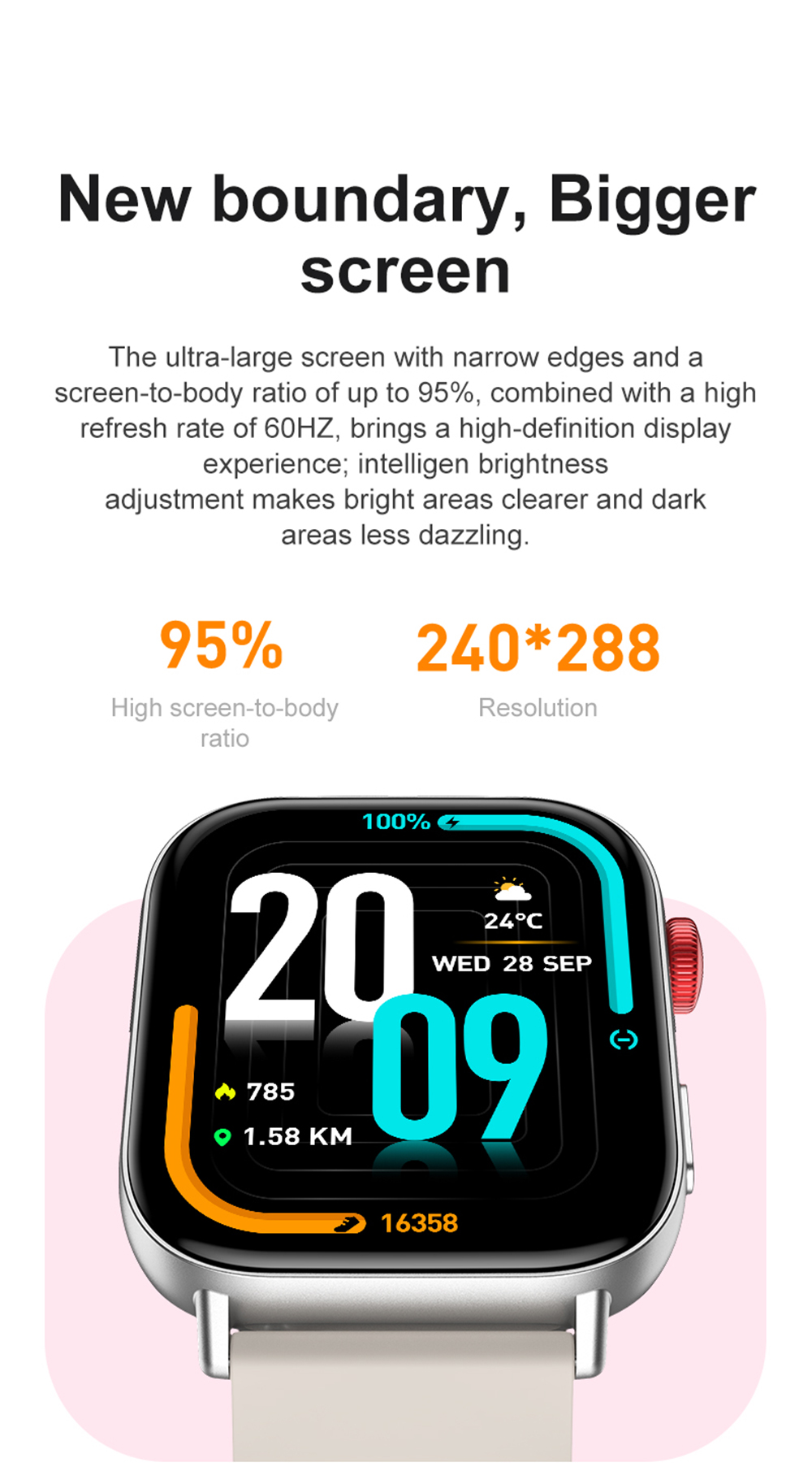 COLMI C8 Max smart watch Smart Island Bluetooth call Health monitoring ...