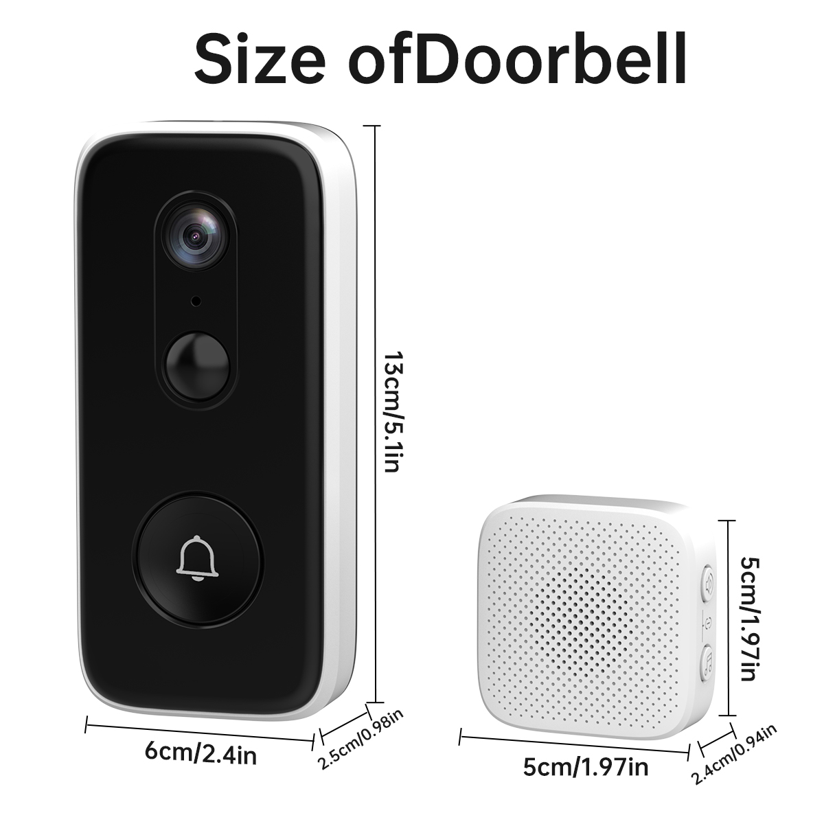 Free Permanent Cloud Jooan 2k Smart Wireless Doorbell Camera And Face