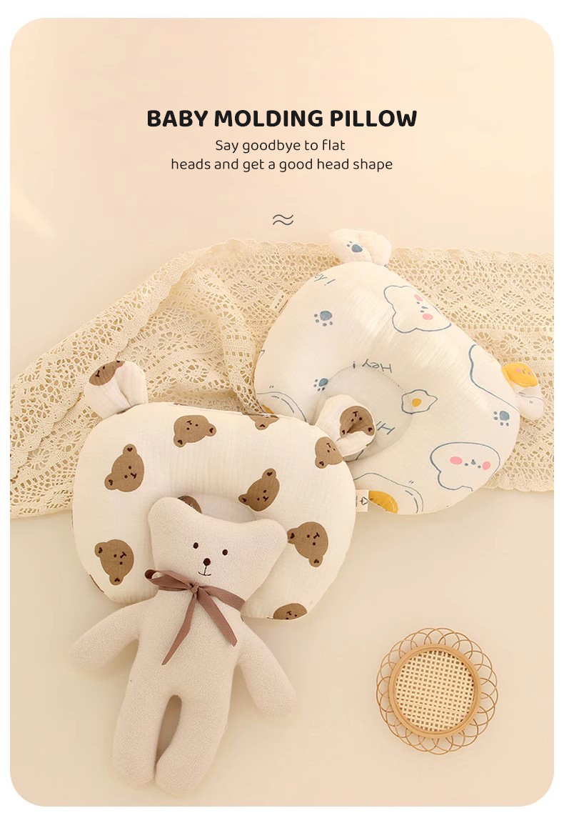 Baby shaped pillow 1-3 years old Bucket Pillows Prevent Head Distortion ...