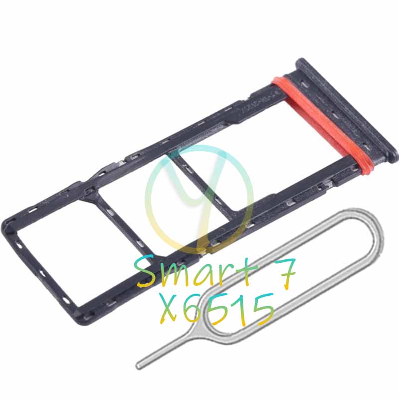 SIM Card Tray For Infinix Smart 7 X6515 SIM Card Connector Socket Tray ...