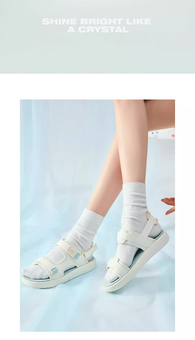 ANTA Women Beach Sandals Comfortable Non-slip Casual Versatile ...