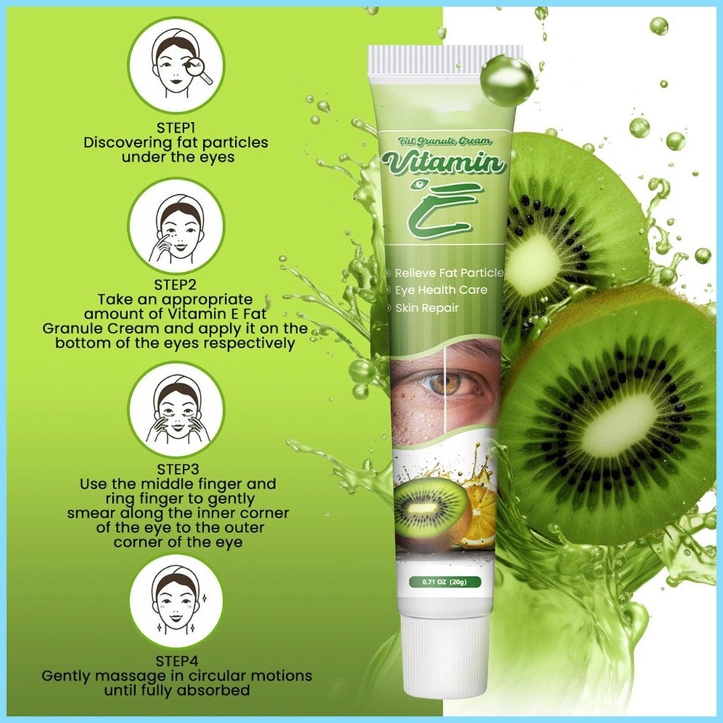 In stock 20g Vitamin E Krim Milia Seed Remover Eye Cream Fat Granule ...