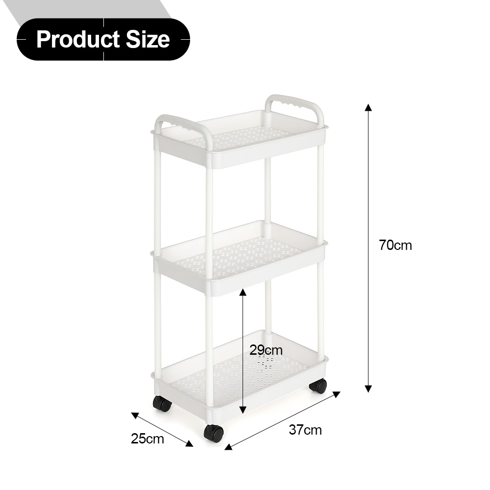 【70% Off Clearance Sale】⚡5-Tier Trolley Cart Organizer Kitchenware ...