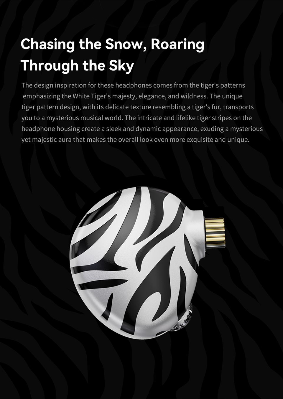 TRN New White Tiger In Ear Earphones Hybrid Dual Dynamic Driver ...