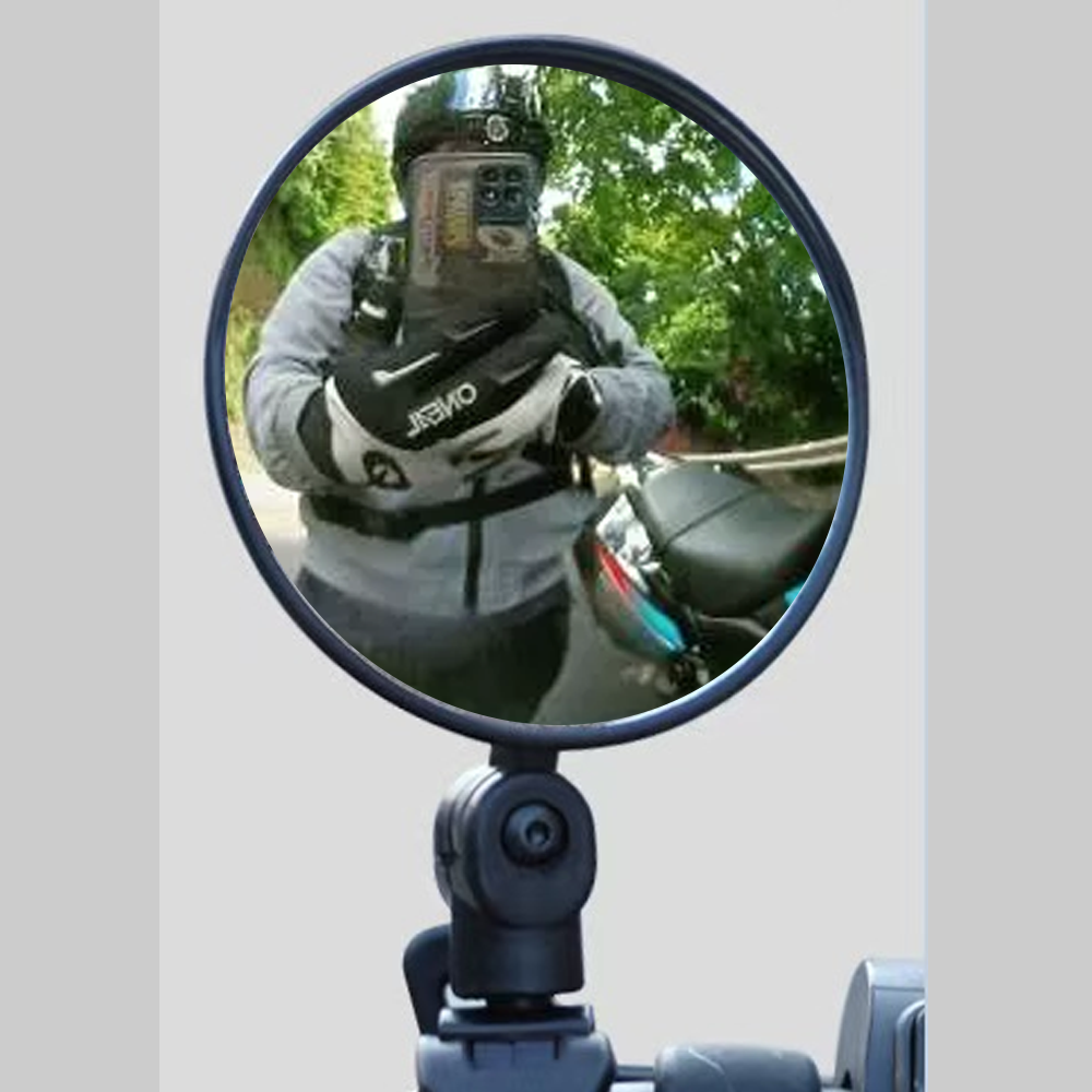 HONDA XR150 Mirror XR200 150 XTZ125 XTZ 150 Modified Grip Mirror 1 pair ...