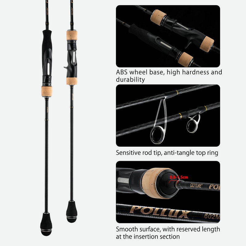 GOTURE POLLUX Slow Jigging Rod 30T Carbon Fuji Guide Ring Carbon Spinning Casting Rod Fishing ...