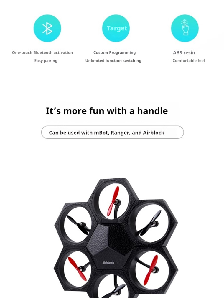 Makeblock V1 Robot Bluetooth Handle V1 (Support Control mBot Ranger ...