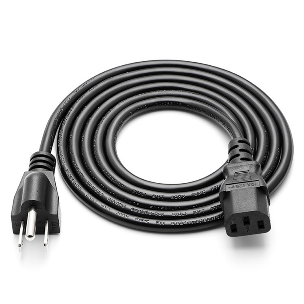 1.2m US Power Cable Euro Plug IEC C13 AC Power Supply Cable Extension ...