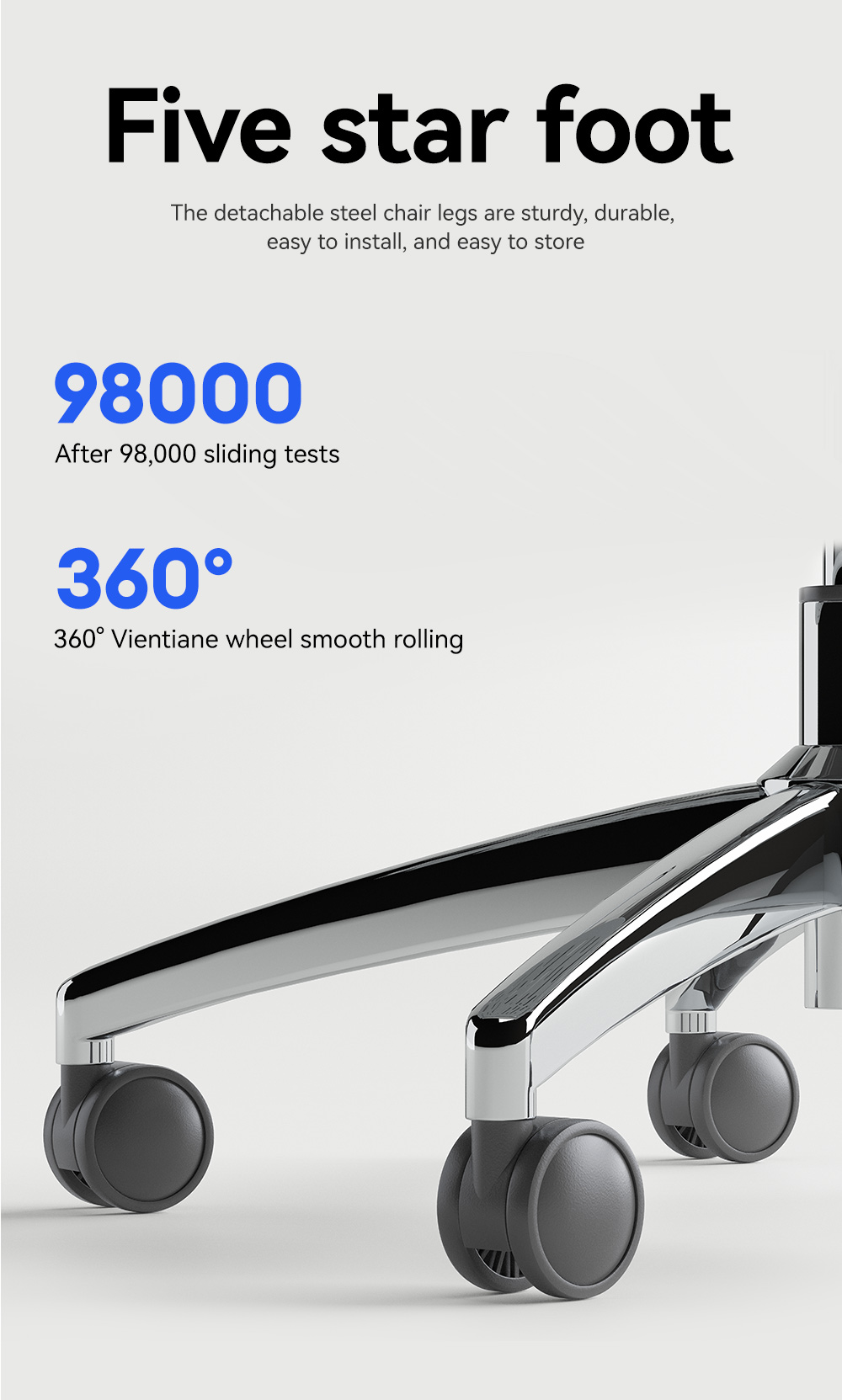 MUSSO H80 PRO Ergonomic Chair Adjustable Headrest with Adjustable ...