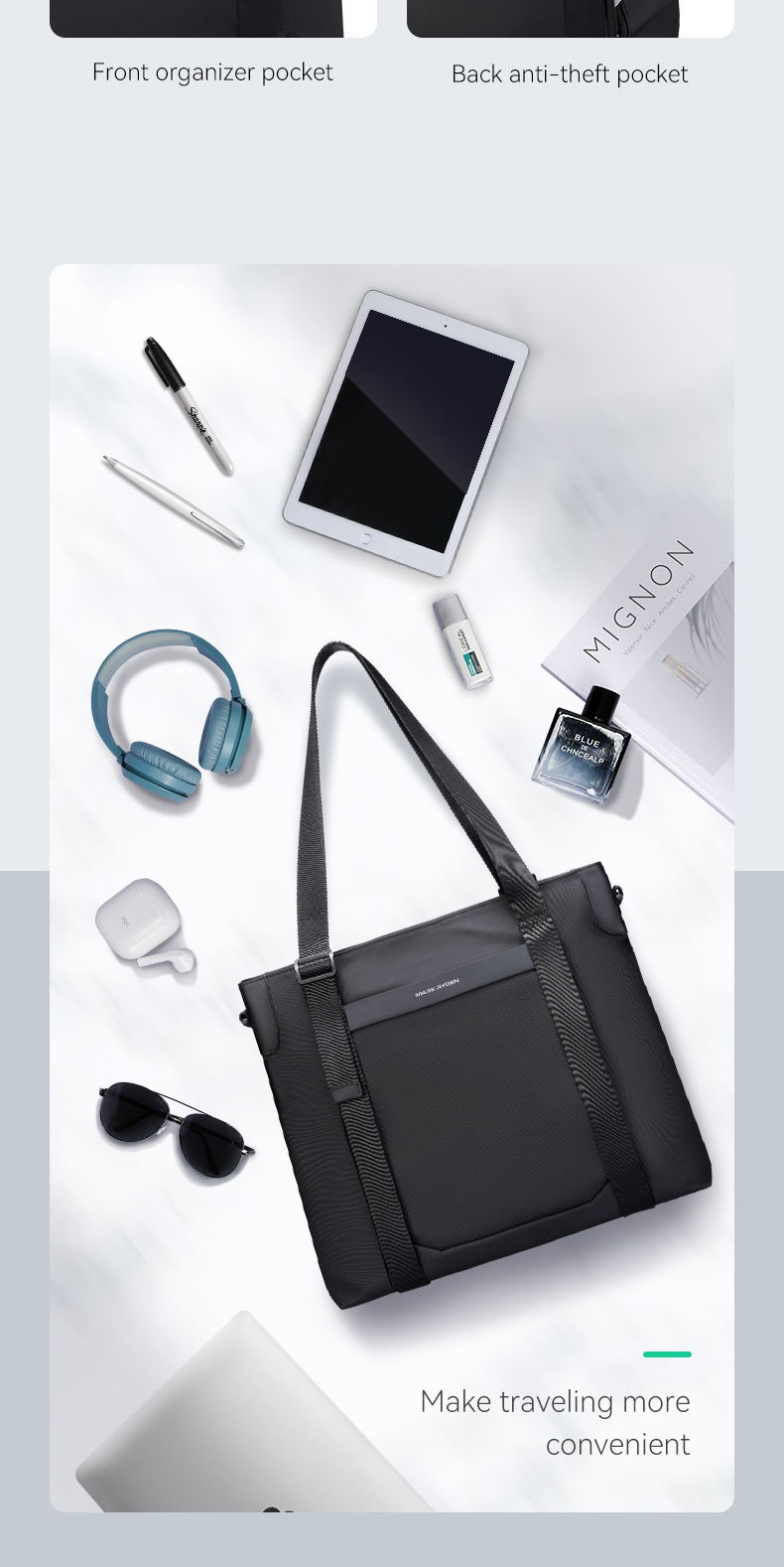 MARK RYDEN Everyday Tote Bag - Light Travel | Shopee Philippines