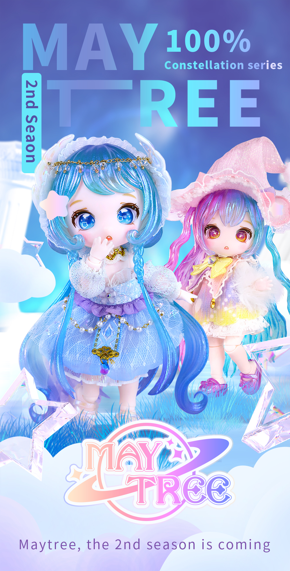DBS Season 2 Constellation Maytree OB11 Doll BJD collectible Cute ...
