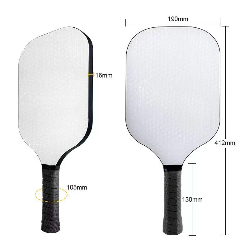Borderless integrated pickleball paddle , DIY Blank ,Ultra light ...