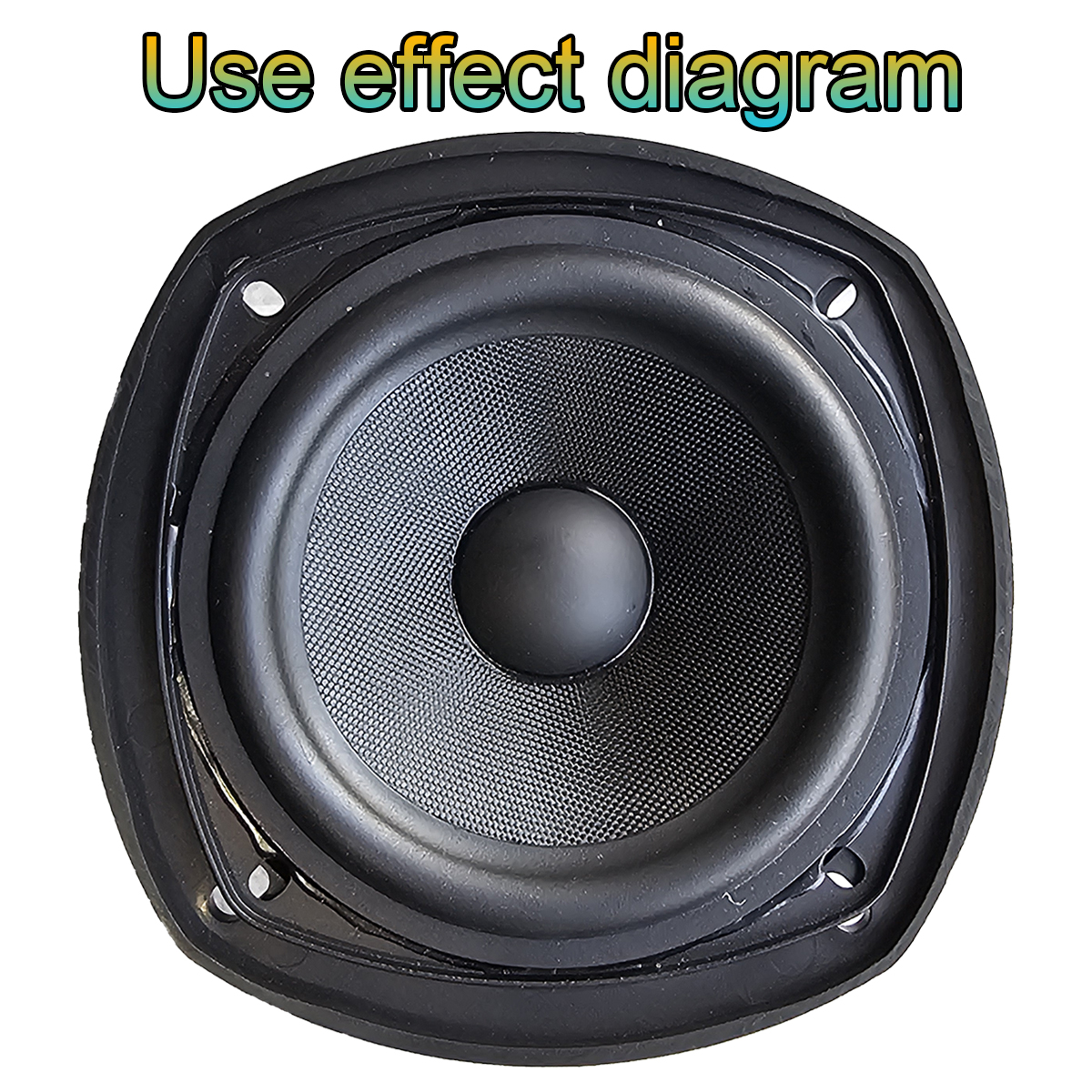 999DIY 2 inch 3 inch 4 inch Speaker Midrange Box Speaker Enclosure Dust ...