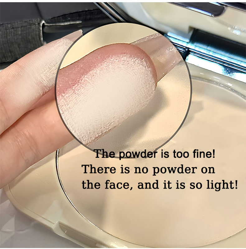 ZVEV Big Soft Focus Setting Loose Powder Mist Bright Skin Mirror ...