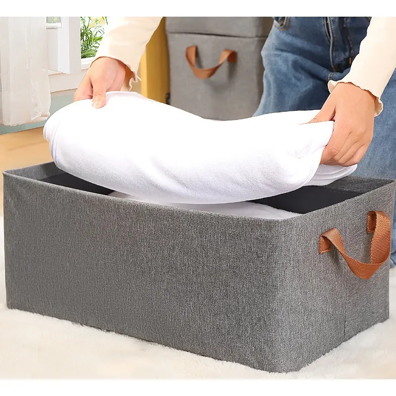 Large Foldable Iron Rack Clothes Dress Storage Box Waterproof Wear ...